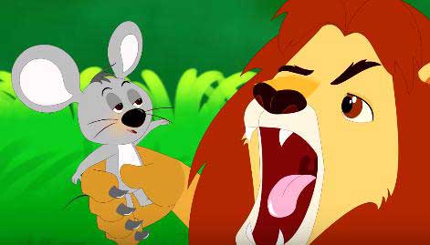 The Lion and The Mouse Storytelling in English – LELB Society